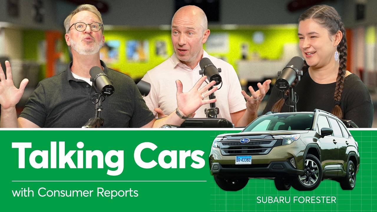 2025 Subaru Forester | Talking Cars with Consumer Reports #453 - YouTube