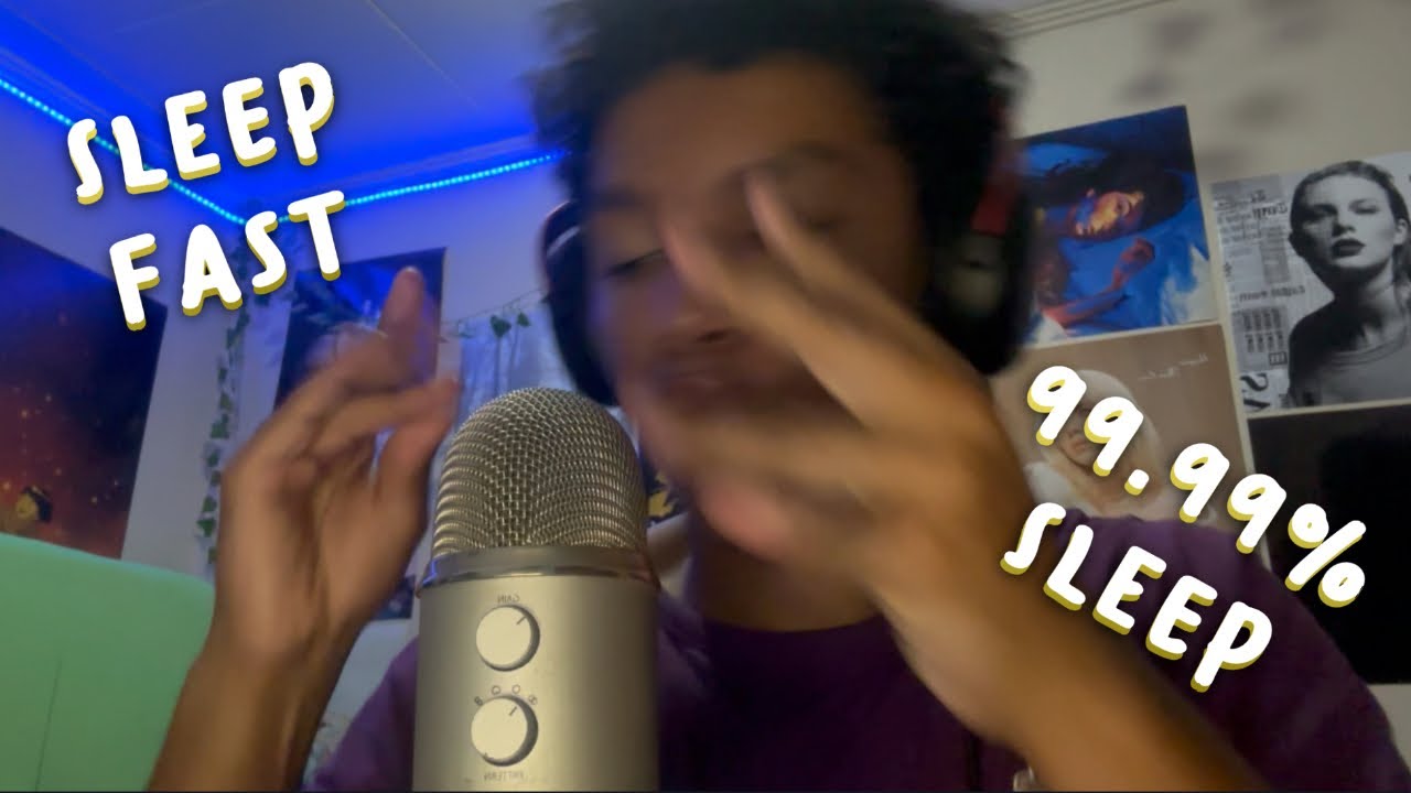 ASMR Mouth Sounds fast and aggressive (99.99% sleep in this asmr video ...