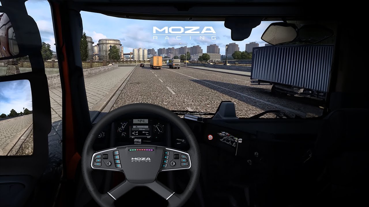 MOZA TSW Truck Steering Wheel - YouTube