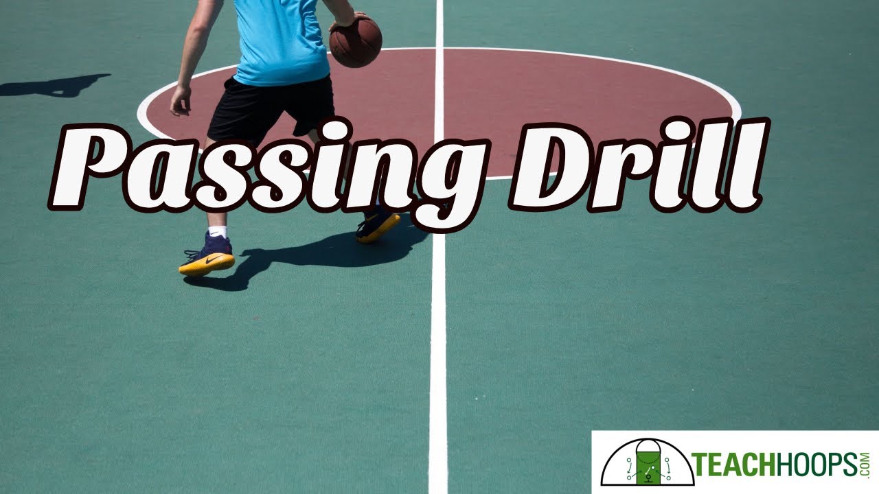 Basketball 2 Person Passing Drill - YouTube