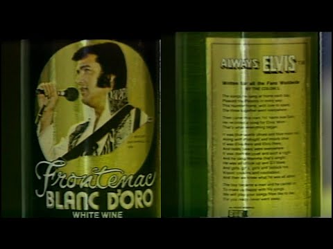 'Always Elvis' White wine tribute to Elvis Presley gets the taste test in 1980