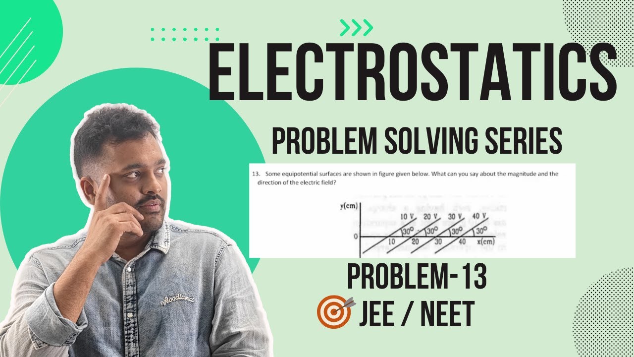 Electrostatics Problem Solving Series | Question 13 | JEE / NEET ...