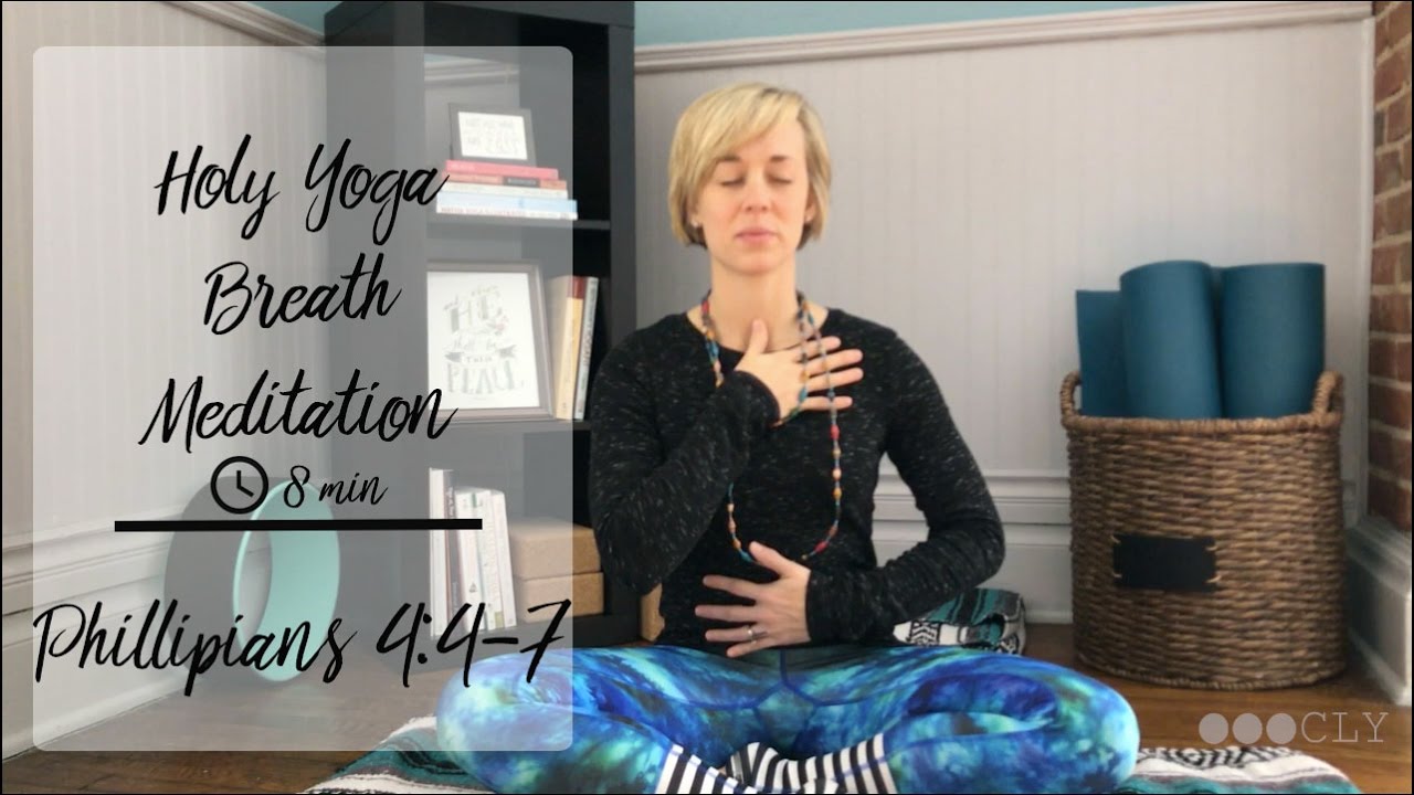 Holy Yoga Breath Meditation | 8 min practice - YouTube