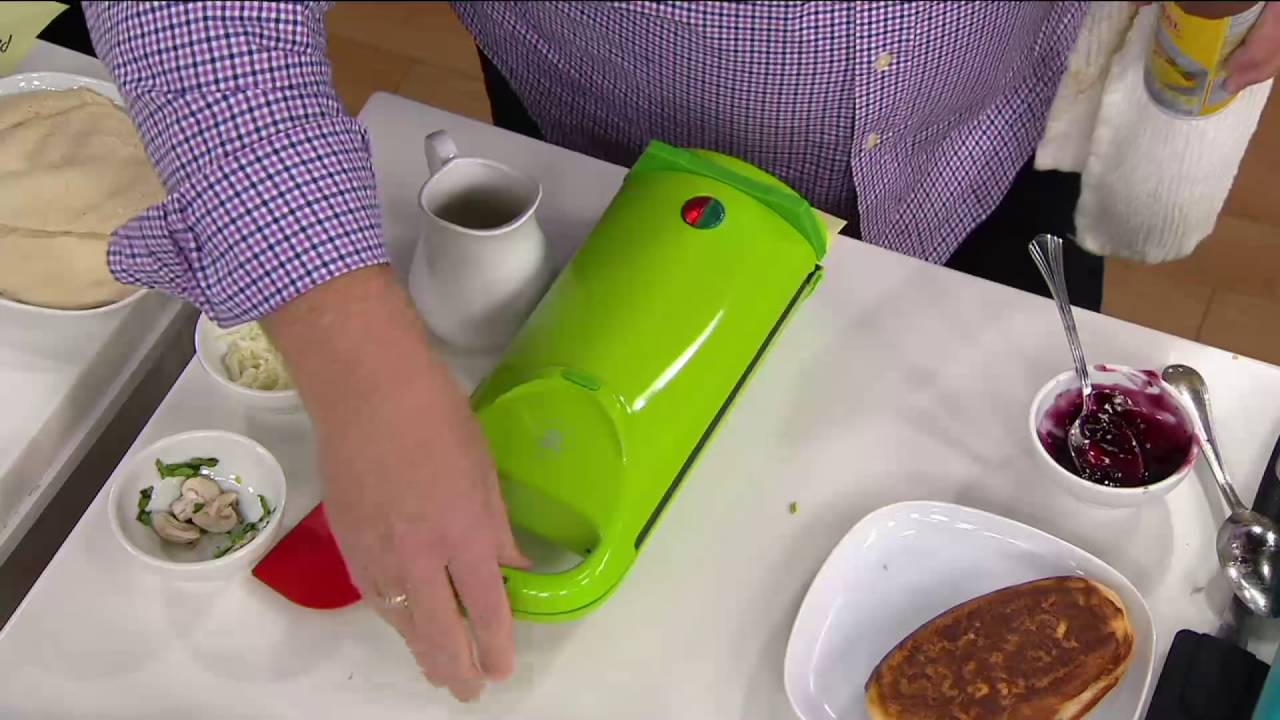 Yes Chef! Express Flip Food & Omelet Maker on QVC - YouTube