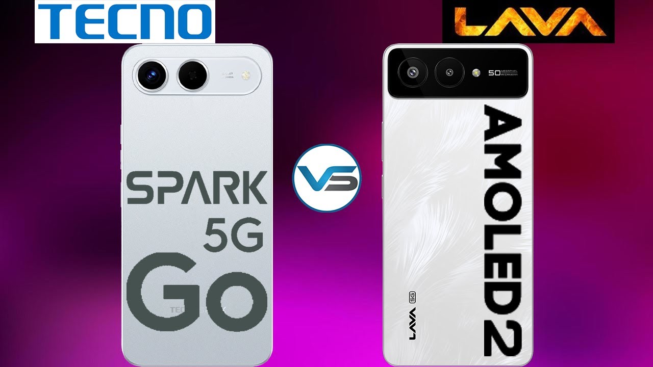 Tecno Spark Go 5G VS Lava Amoled 2 5G | Lava Amoled 2 5G VS Tecno Spark ...