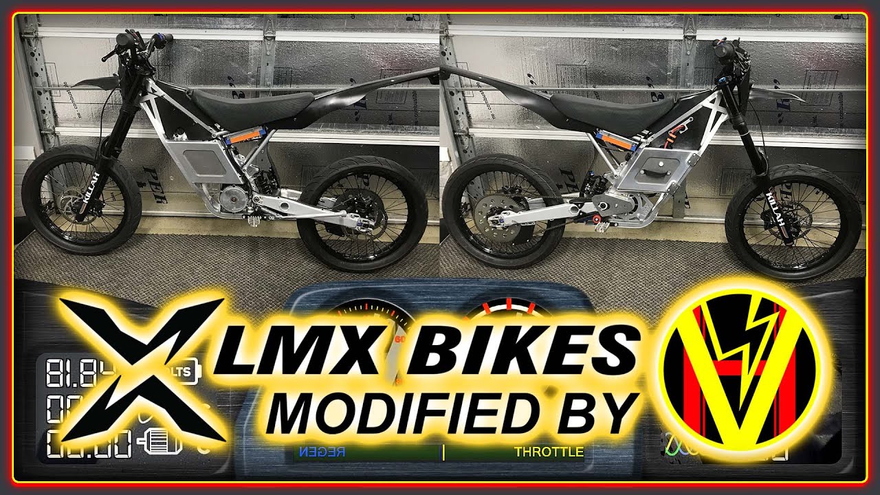 The LMX Electric Bike! High Voltage Tuned for Twice the Power and ...