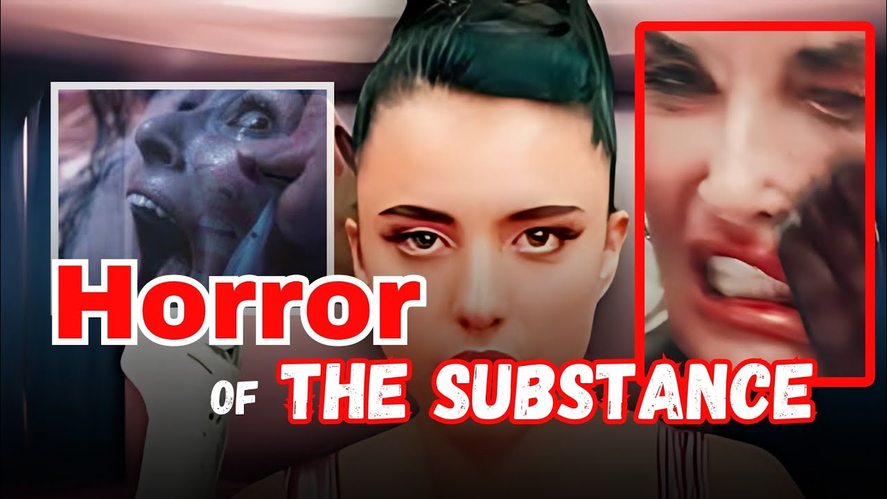 Horror of The SUBSTANCE | Movie explain in English | #thesubstance ...