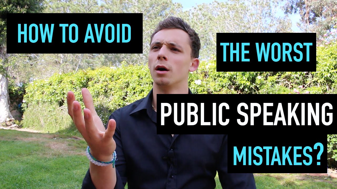 How To Avoid The Worst Public Speaking Mistakes? - YouTube