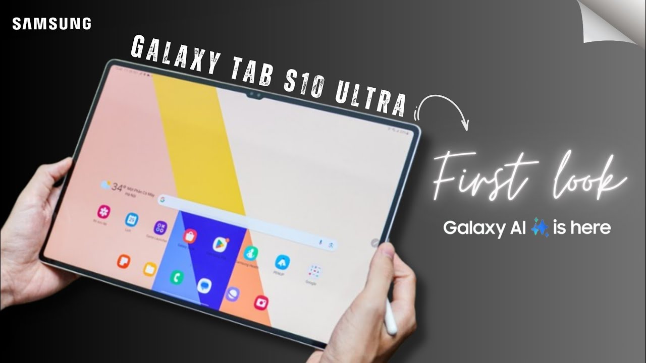 Samsung Galaxy Tab S10 Ultra: FIRST LOOK Leaks, Specs, Release Date ...