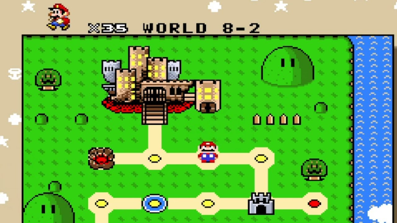 SMB 1 Inside SMW?! Let's Get It! | [RA] Super Mario World Bros (#1 ...