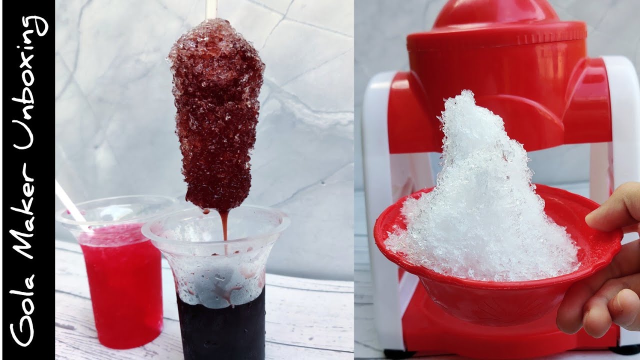 Gola Maker Unboxing / Satisfied with the Product / Summer Gola recipe ...