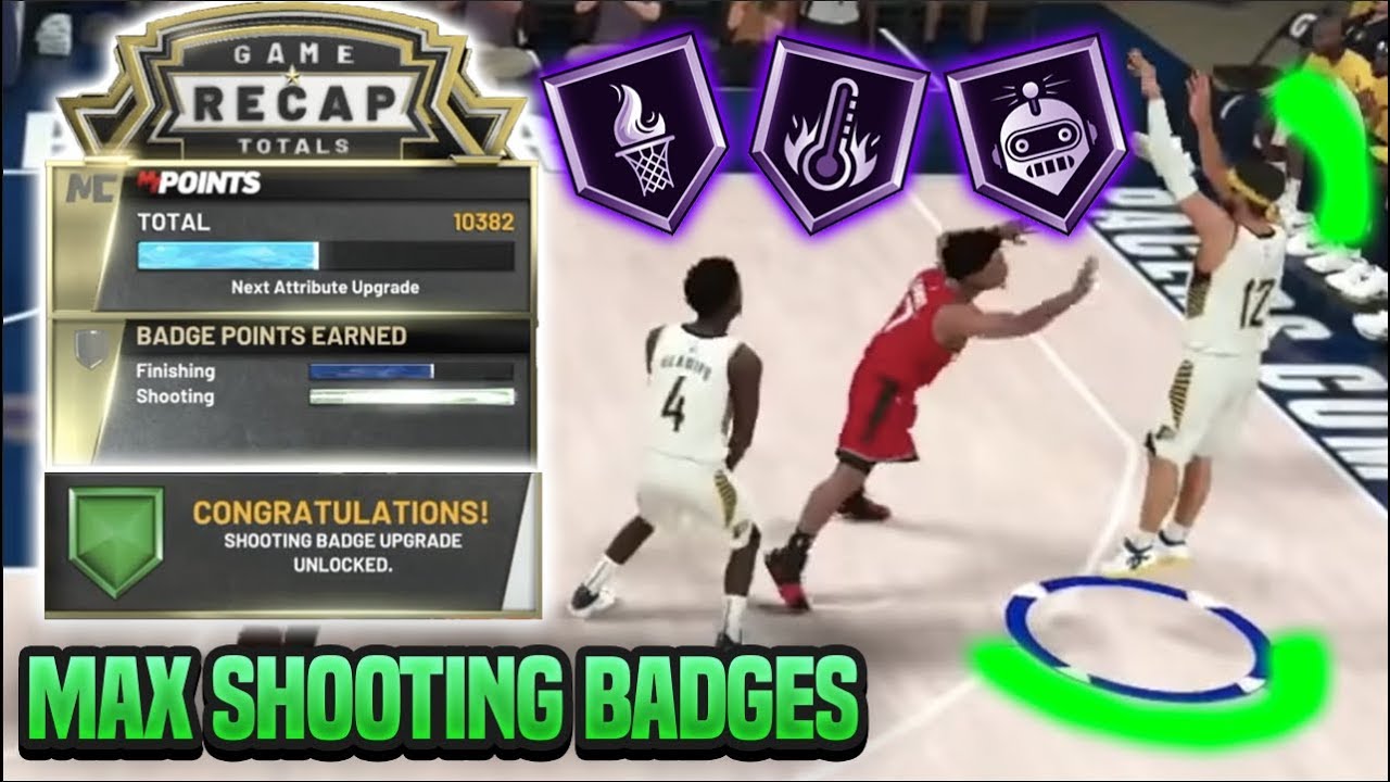 FASTEST WAY TO GET SHOOTING BADGES IN UNDER 3 HOURS!! NO GLITCH IN NBA ...