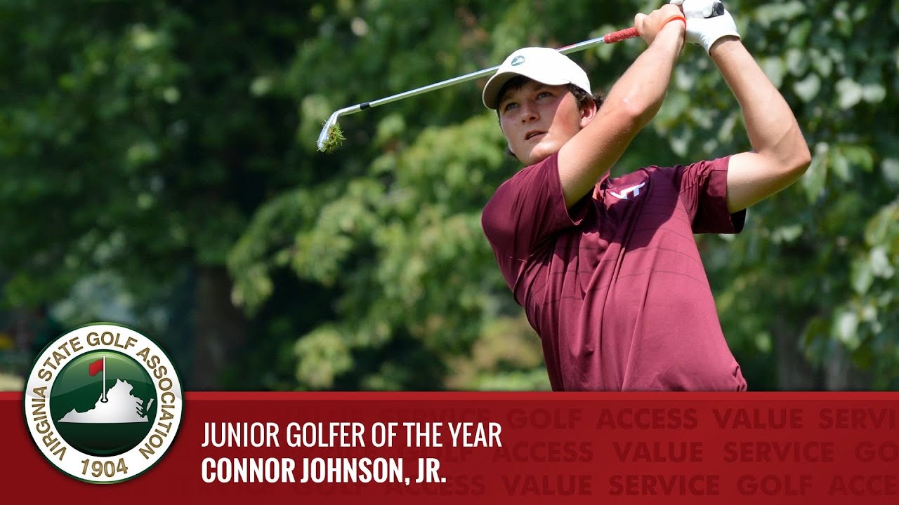 Connor Johnson, Jr. - 2018 Junior Golfer of the Year - YouTube