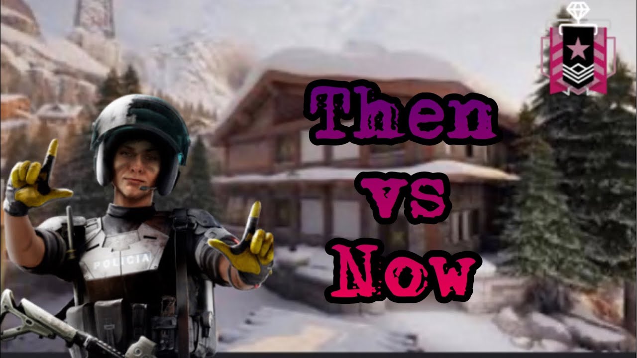 Then Vs Now ( Rainbow Six Siege Montage ) - Rockstar - YouTube