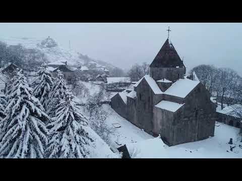 Winter in Sanahin monastery