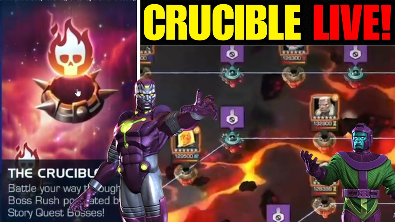 THE CRUCIBLE - LIVE! - FIRST PATH COMPLETION - MARVEL CONTEST OF ...