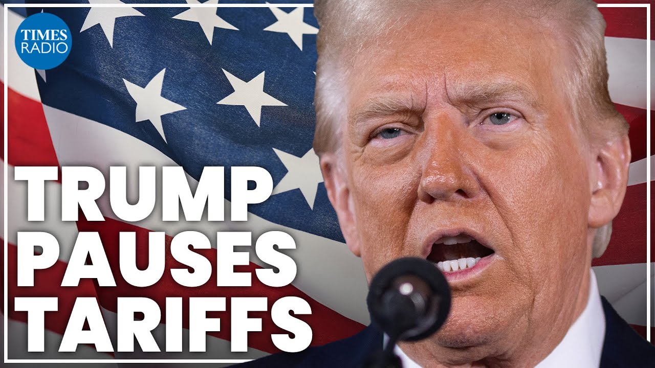 90-day tariff pause: Trump folds under Wall Street pressure - YouTube