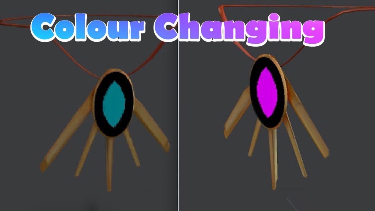 Colour Changing Roblox Accessory - YouTube