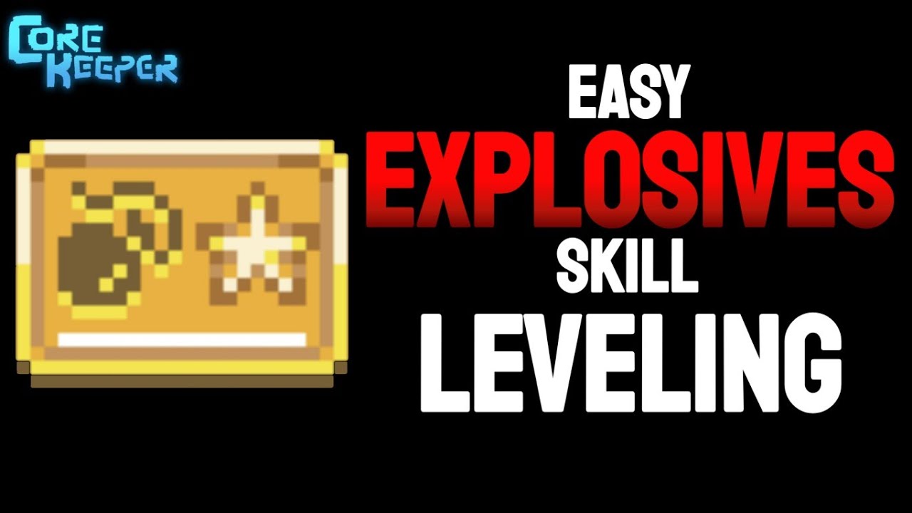 EASY EXPLOSIVES SKILL LEVELING (Not Working) Core Keeper - YouTube
