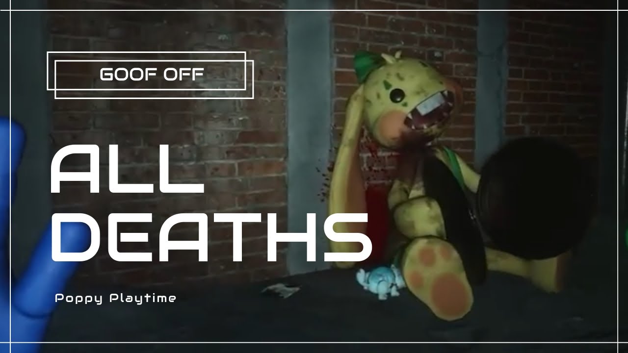 Poppy Playtime | All Deaths - YouTube