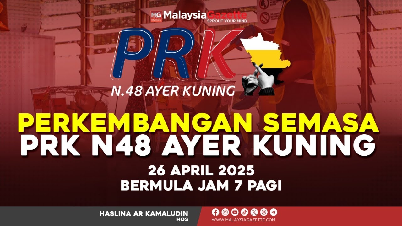 ((LIVE)) PERKEMBANGAN SEMASA HARI MENGUNDI PRK AYER KUNING - YouTube