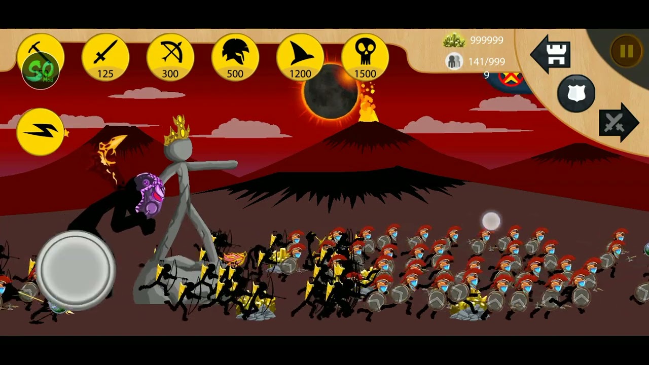 stick Battle 2021 final boss skins GAME.HAY.Vl.o add gems mod apk - YouTube