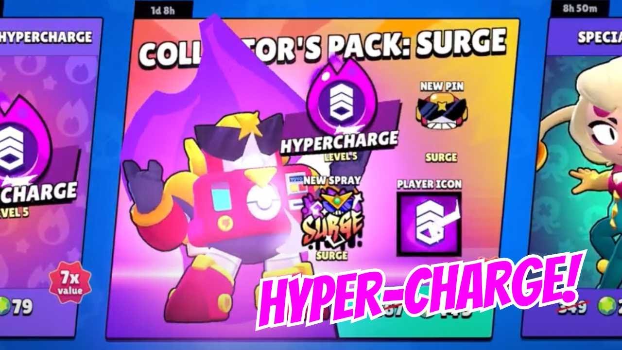 Brawl Stars: SURGE HYPERCHARGE! - YouTube