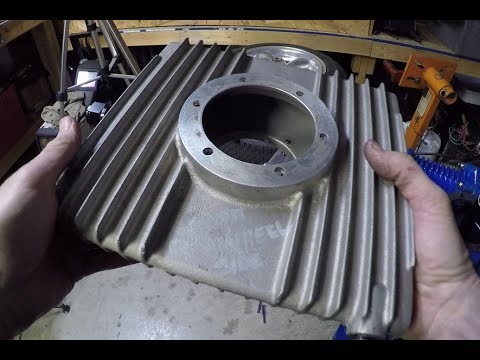 Oil Sump Install on a VW type 1 engine know as (Grease Pit) - YouTube