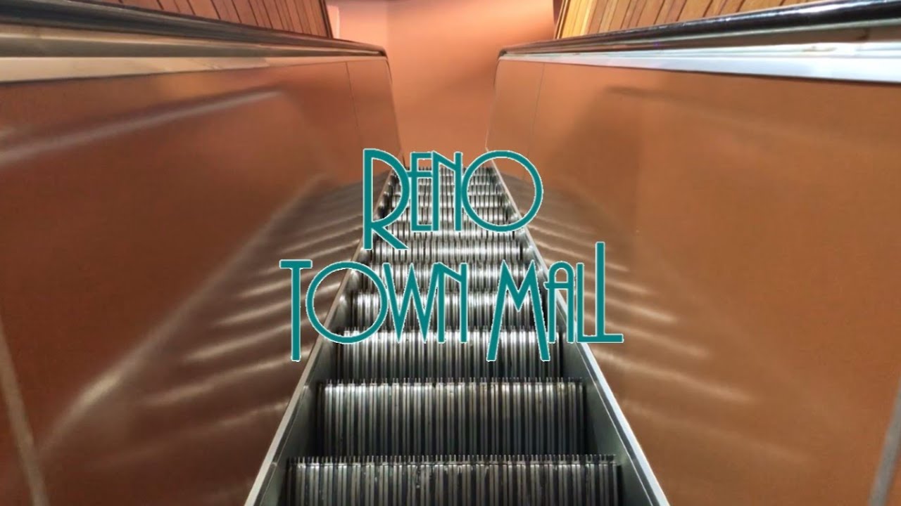 Old Montgomery Single-File Escalators-Reno Town Mall-Reno, NV - YouTube