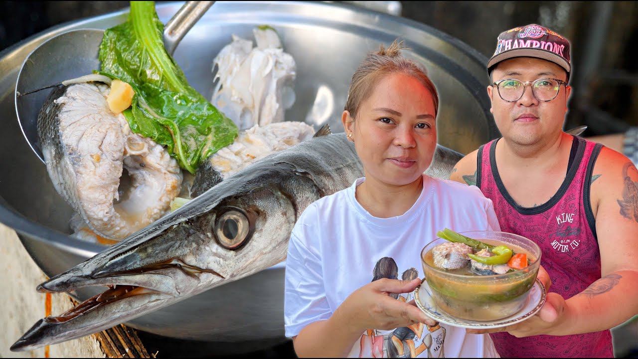 BARRACUDA FISH SOUP (Torsillo Sinigang) from the Philippines - YouTube