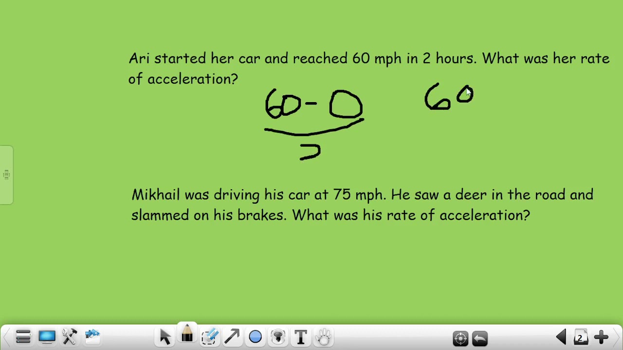 Physics Basics - A=Vf-Vi/T - YouTube