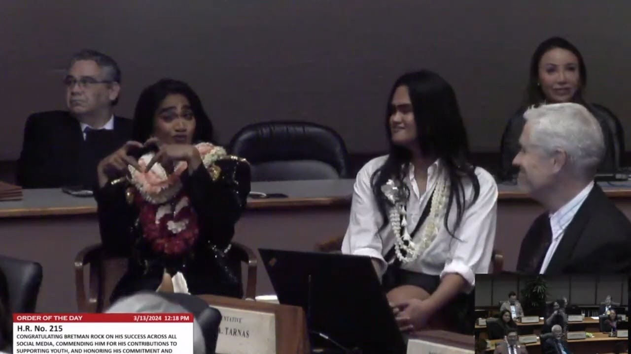 Hawaii House honors social media sensation Bretman Rock for global ...