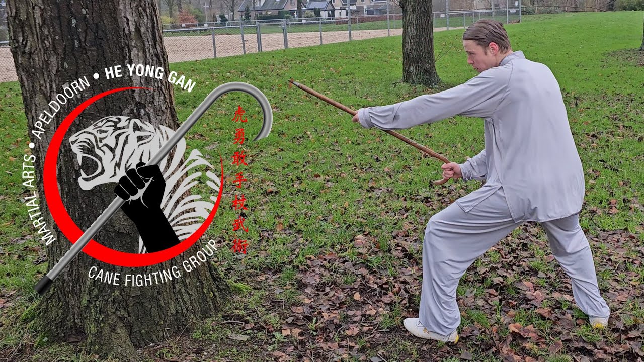 Cane Fighting: Awareness to Stance Elderly - Martial Arts - YouTube