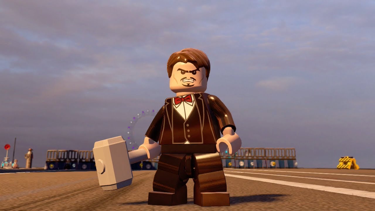Tony Stark Lift's Thor's Hammer (Custom Build) LEGO Marvel's Avengers ...