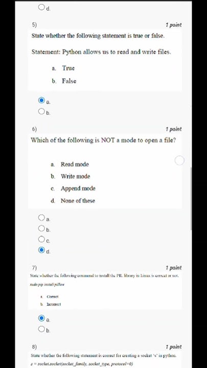 NPTEL Introduction to IOT Week 6 Assignment-6 answers #shorts # ...