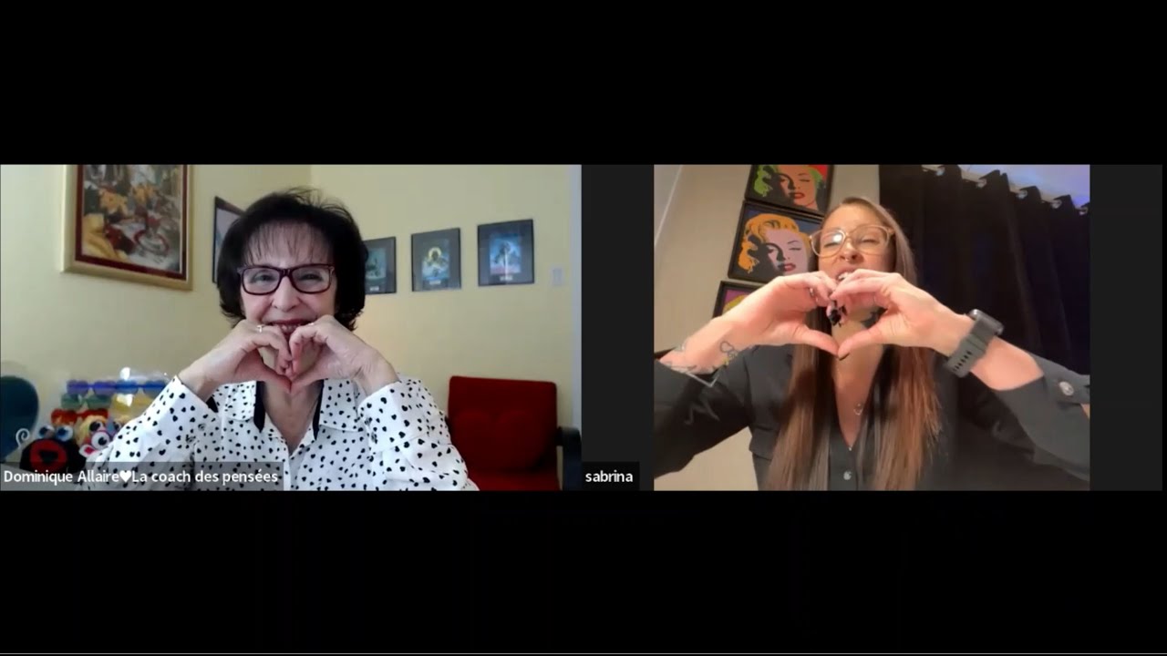Entrevue de Sabrina Cloutier avec Dominique Allaire - YouTube