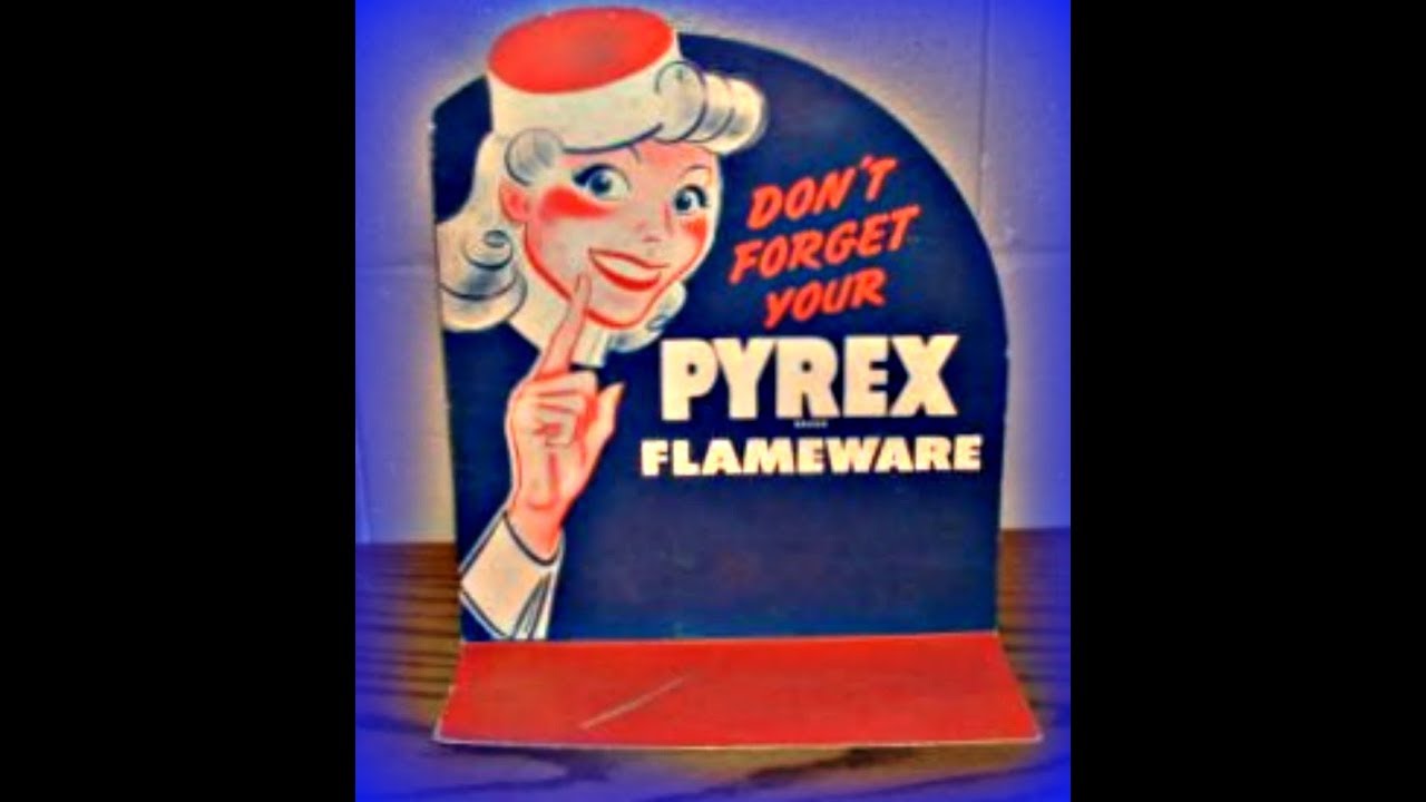Pyrex Store Display Advertisments and Rare Pyrex Patterns Part 3 - YouTube