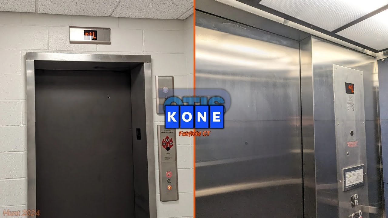 Small KONE (fmr. Dover) Hydraulic Elevator | Fairfield CT - YouTube