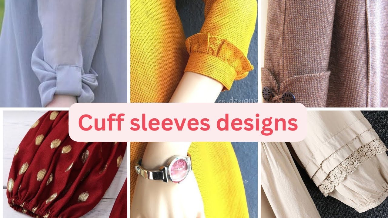 Cuff sleeve designs||trending cuff sleeve||sleeves designs for girls ...