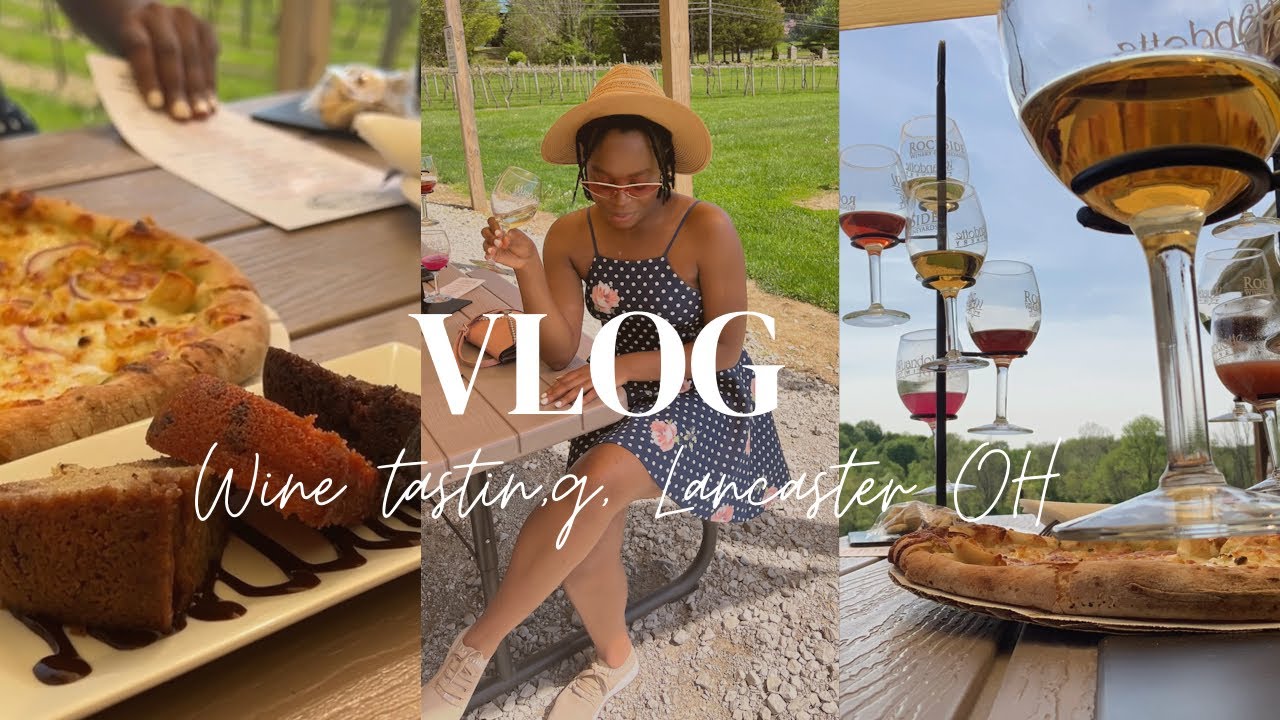 Girls trip vlog | Rockside winery | Wine tasting in Lancaster Ohio ...