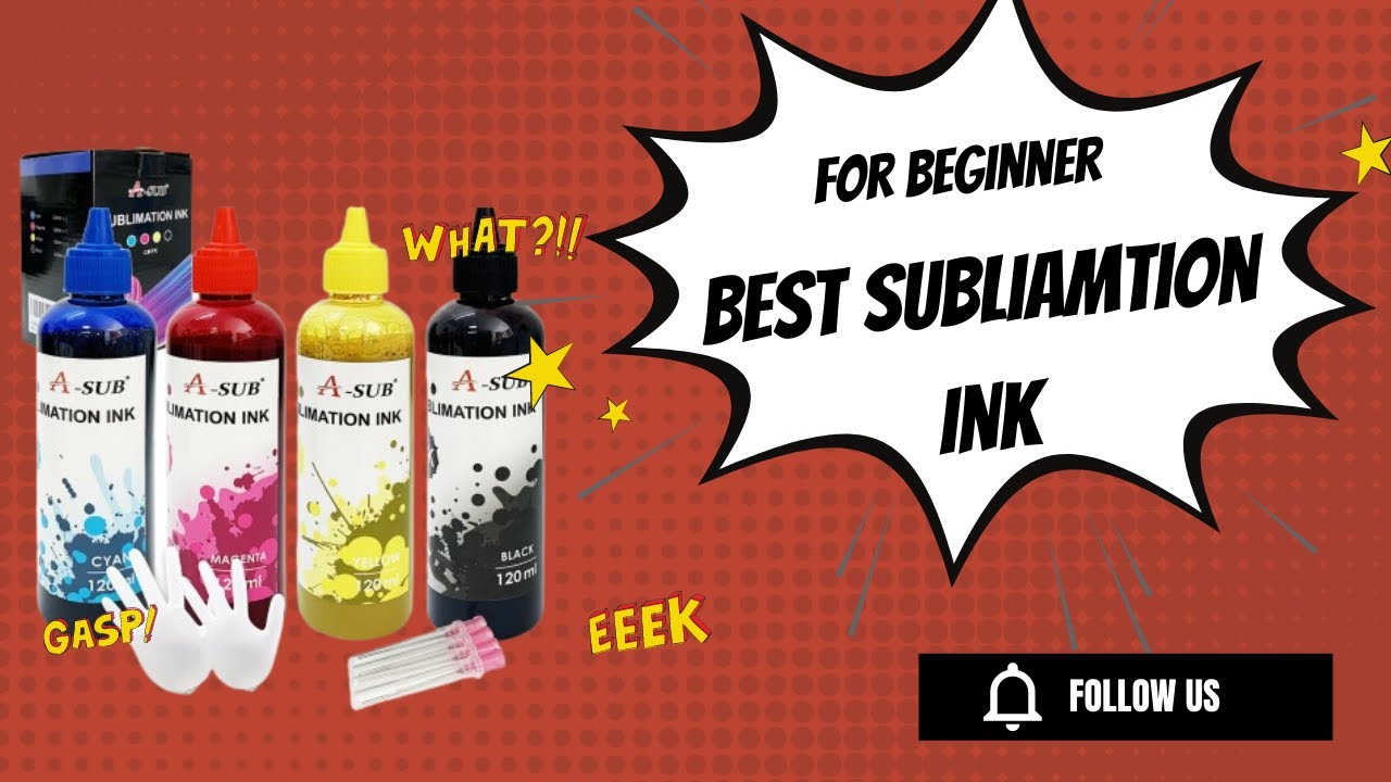ASUB A-SUB 480ML Sublimation Ink for begainner - YouTube