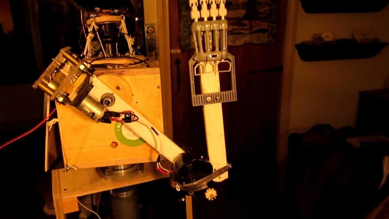 Robot Arm Test 2 - YouTube