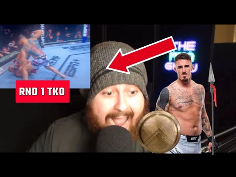 MMA Guru reacts to Tom Aspinall Rnd 1 TKO - YouTube