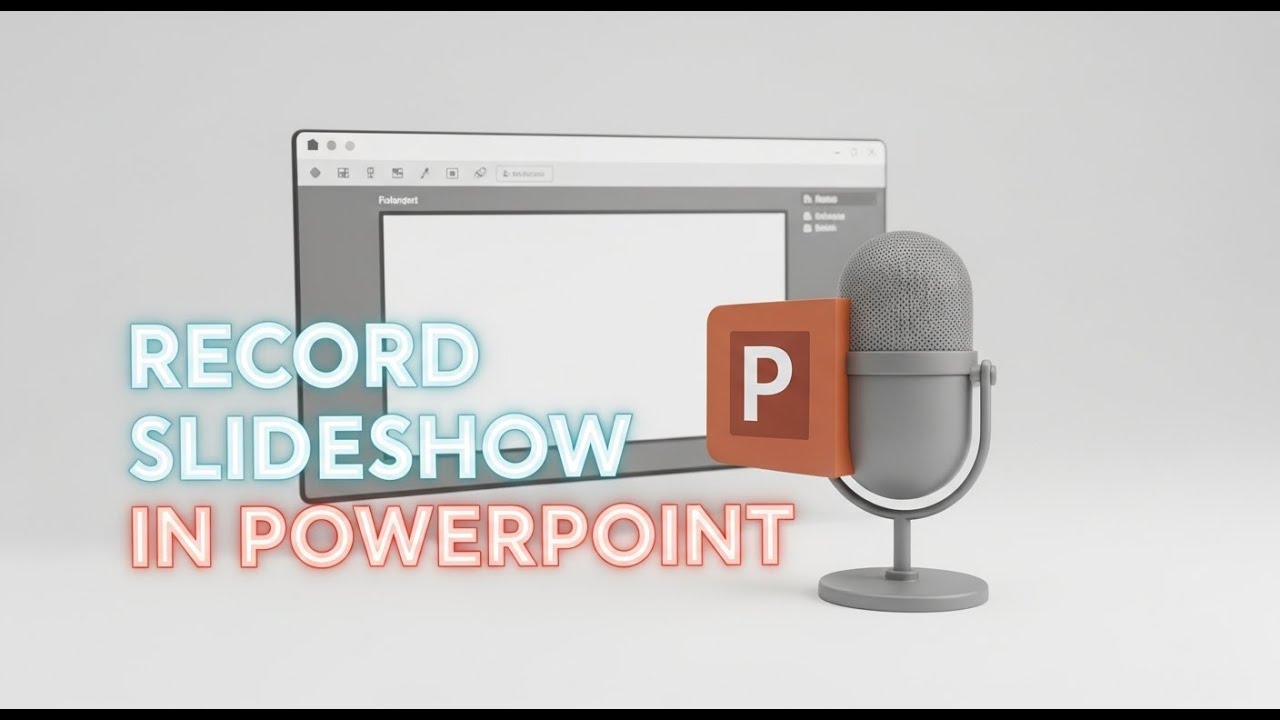 How to Record a Slideshow with Narration in PowerPoint | Simple Step ...