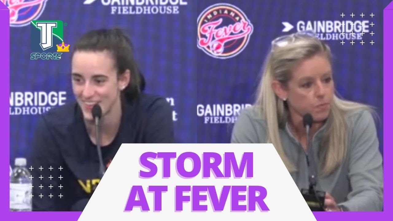 Caitlin Clark and Christie Sides FULL PREGAME Press Conference | Storm ...