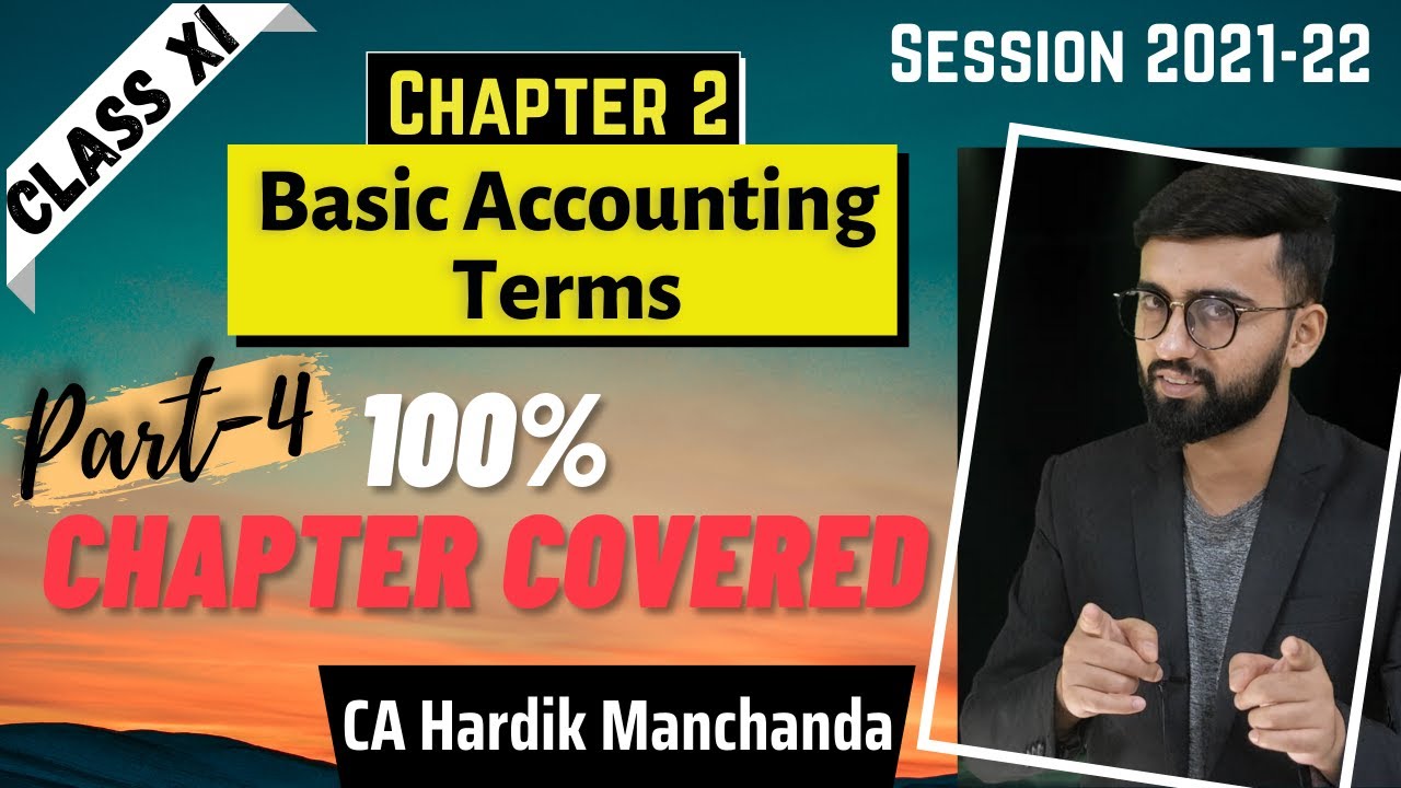 Basic Accounting Terms | Accounting Terminology | Class 11 | Accounts ...