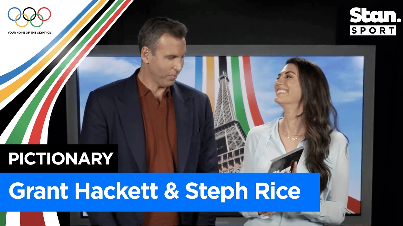Olympics Pictionary with Grant Hackett & Steph Rice | Olympic Games ...