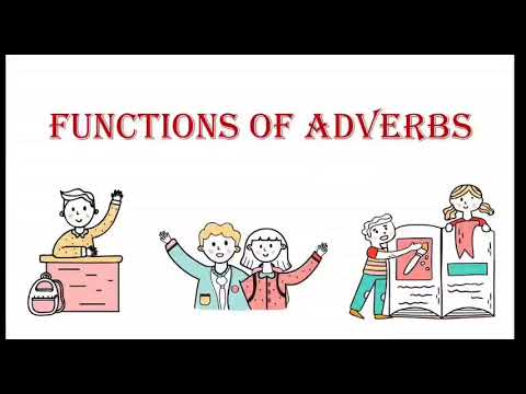 Functions of Adverbs - YouTube