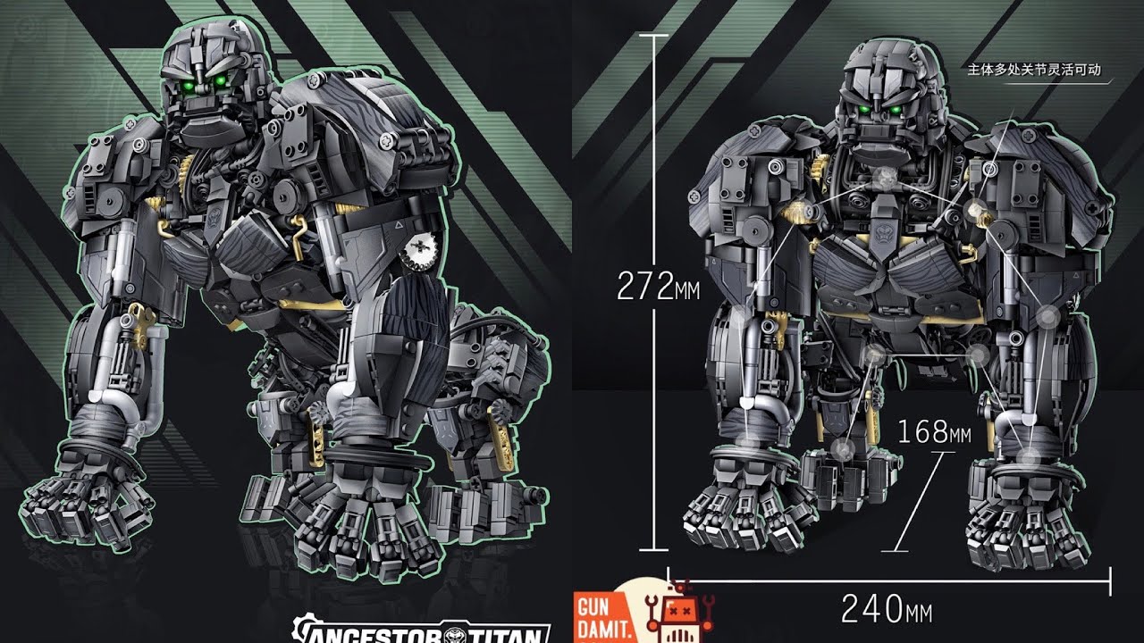 New transformers rise of the beasts Optimus primal ancestor Titan ...