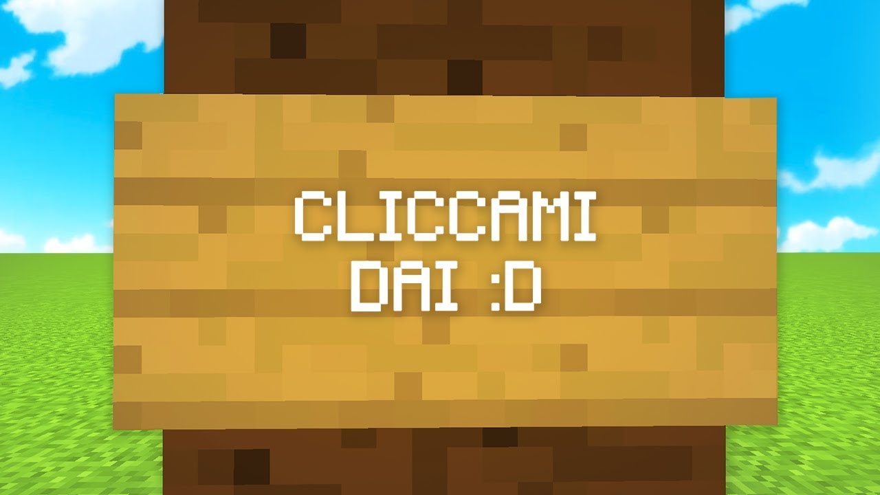 NON CASCARE IN QUESTO CLICKBAIT - Minecraft ITA - YouTube